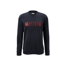 Tchibo - Sweatshirt &raquo;Mustang&laquo; - Herren - Gr. L - blau