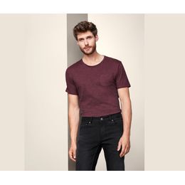 Tchibo - 3 T-Shirts mit Rundhalsausschnitt - Herren - Gr. L - bordeaux