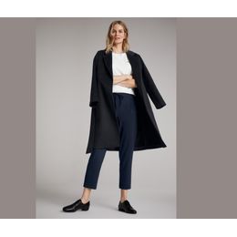 Tchibo - Mantel aus weicher Wollmischung in Dunkelblau - Damen - Gr. XL - dunkelblau
