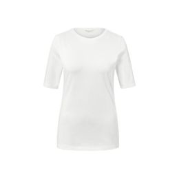 Tchibo - Basic Halbarmshirt - Damen - Gr. S - wei&szlig;