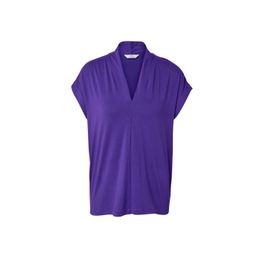 Tchibo - Blusenshirt mit V-Ausschnitt - Damen - Gr. M - lila