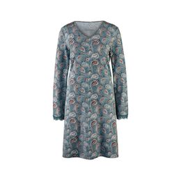 Tchibo - Nachthemd - Damen - Gr. XL - gr&uuml;n/paisley