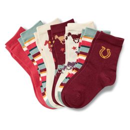 Tchibo - 7 Paar Kinder-Socken - Baby - Gr. 23-26 - creme