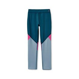 Tchibo - Kinder-Sporttight mit recyceltem Polyester - M&auml;dchen - Gr. 134/140 - dunkelblau
