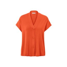 Tchibo - Kurz&auml;rmliger Cardigan - Damen - Gr. L - orange