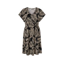 Tchibo - Bedrucktes Jerseykleid - Damen - Gr. L - schwarz/print