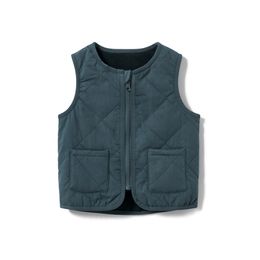 Tchibo - Kinder-Wendesteppweste - Kinder - Gr. 122/128 - dunkelblau