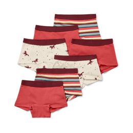 Tchibo - 7 M&auml;dchen-Pantys - M&auml;dchen - Gr. 134/140 - creme/print