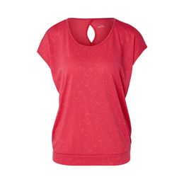 Tchibo - Sportshirt - Damen - Gr. S - rot/print