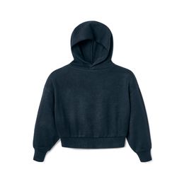 Tchibo - Kinder-Strickhoodie - M&auml;dchen - Gr. 146/152 - schwarz