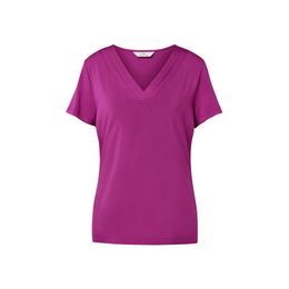 Tchibo - Shirt mit Faltendetail - Damen - Gr. XXL - rot