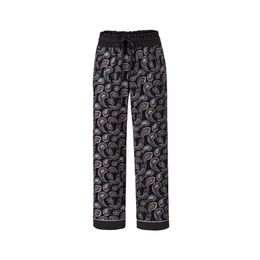Tchibo - Relaxhose - Damen - Gr. M - schwarz/paisley