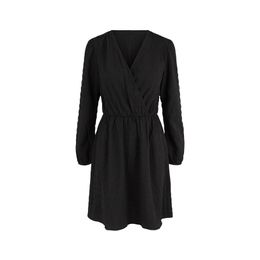 Tchibo - Kleid in Wickeloptik - Damen - Gr. 38 - schwarz