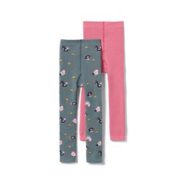 Tchibo - 2 Kinder-Thermoleggings - Baby - Gr. 86/92 - blau