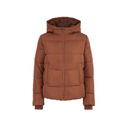 Tchibo - Steppjacke mit Kapuze - Damen - Gr. 36 - cognac
