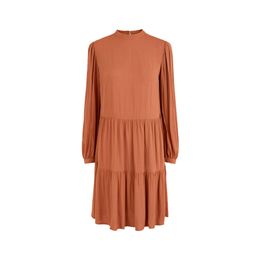 Tchibo - Webkleid - Damen - Gr. 42 - rostrot