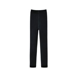 Tchibo - Kinder-Thermoleggings - M&auml;dchen - Gr. 146/152 - schwarz