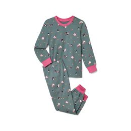 Tchibo - Kleinkind-Pyjama - Kinder - Gr. 110/116 - blau