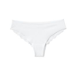 Tchibo - 2 Magic-Cut-Braziltangas - Damen - Gr. M - wei&szlig;