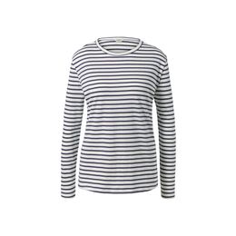 Tchibo - Langarmshirt - Damen - Gr. S - blau/gestreift