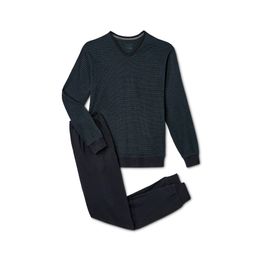 Tchibo - Pyjama - Herren - Gr. XXL - schwarz/gestreift