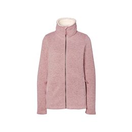 Tchibo - Strickfleecejacke - Damen - Gr. S - ros&eacute;