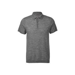 Tchibo - Merino-Poloshirt - Herren - Gr. 56 - grau