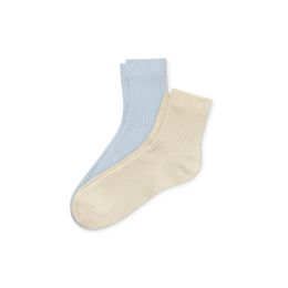 Tchibo - 2 Paar Bambus-Socken - Damen - Gr. 35-38 - hellblau