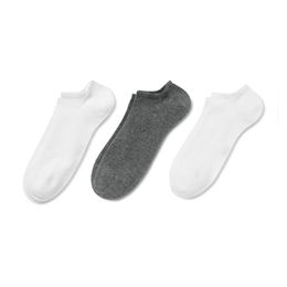 Tchibo - 3 Paar Sneakersocken - Herren - Gr. 41-43 - wei&szlig;