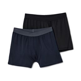 Tchibo - 2 Sport-Slipboxer - Herren - Gr. S/4 - schwarz