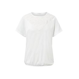 Tchibo - Blusenshirt mit Stickerei - Damen - Gr. XL - wei&szlig;
