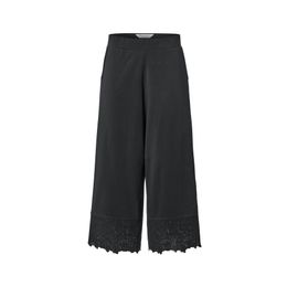 Tchibo - Culotte mit Stickerei - Damen - Gr. L - schwarz