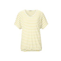Tchibo - Gestreiftes Blusenshirt - Damen - Gr. XL - wei&szlig;