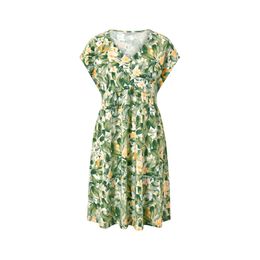 Tchibo - Bedrucktes Jerseykleid - Damen - Gr. M - wei&szlig;/print