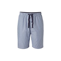 Tchibo - Web-Pyjamashorts - Herren - Gr. XL - dunkelblau/gestreift
