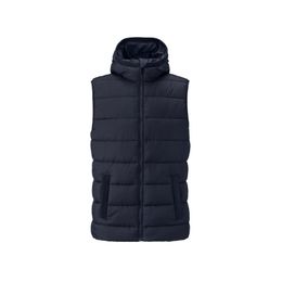Tchibo - Kapuzen-Steppweste - Herren - Gr. XL - dunkelblau