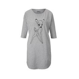 Tchibo - Bigshirt &raquo;Disney&laquo; - Damen - Gr. XL - dunkelgrau/print