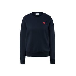 Tchibo - Sweatshirt - Damen - Gr. S - dunkelblau/print