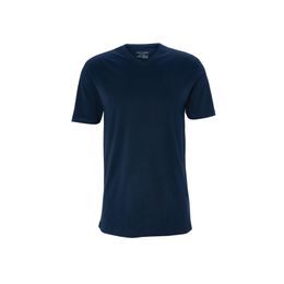Tchibo - 3 T-Shirts mit V-Ausschnitt - Herren - Gr. M - dunkelblau
