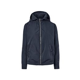 Tchibo - Kurzer Parka mit Kapuze - Damen - Gr. 42 - dunkelblau