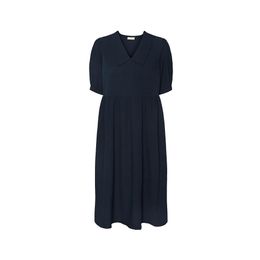 Tchibo - Gekrepptes Blusenkleid - Damen - Gr. 34 - dunkelblau