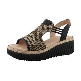 Tom Tailor Sandale - Damen - Gr. 41 - schwarz