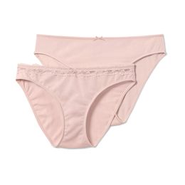 Tchibo - 2 Slips - Damen - Gr. XL - ros&eacute;