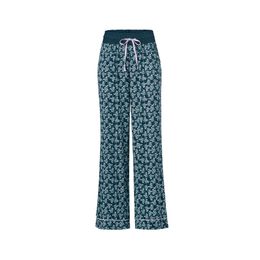 Tchibo - Relaxhose - Damen - Gr. XL - dunkelblau/gebl&uuml;mt