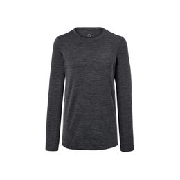 Tchibo - Funktionsshirt mit Merinowolle - Herren - Gr. XL - anthrazit