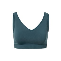 Tchibo - Seamless-Sport-Bustier - Damen - Gr. XS - smaragdgr&uuml;n