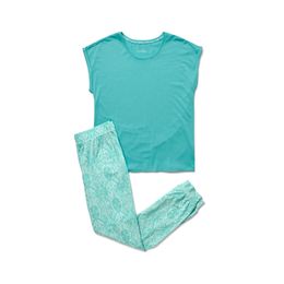 Tchibo - Pyjama-Set - Damen - Gr. XXL - t&uuml;rkis