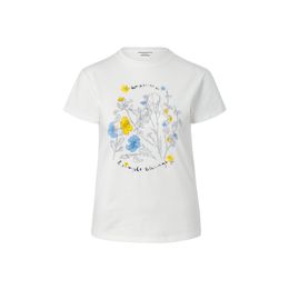 Tchibo - T-Shirt mit Print - Damen - Gr. M - wei&szlig;/print