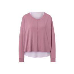 Tchibo - 2-in-1-Sportshirt - Damen - Gr. S - hellrosa