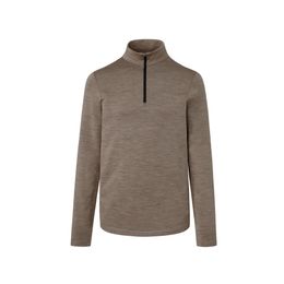 Tchibo - Shirt mit Wolle - Herren - Gr. S - beige